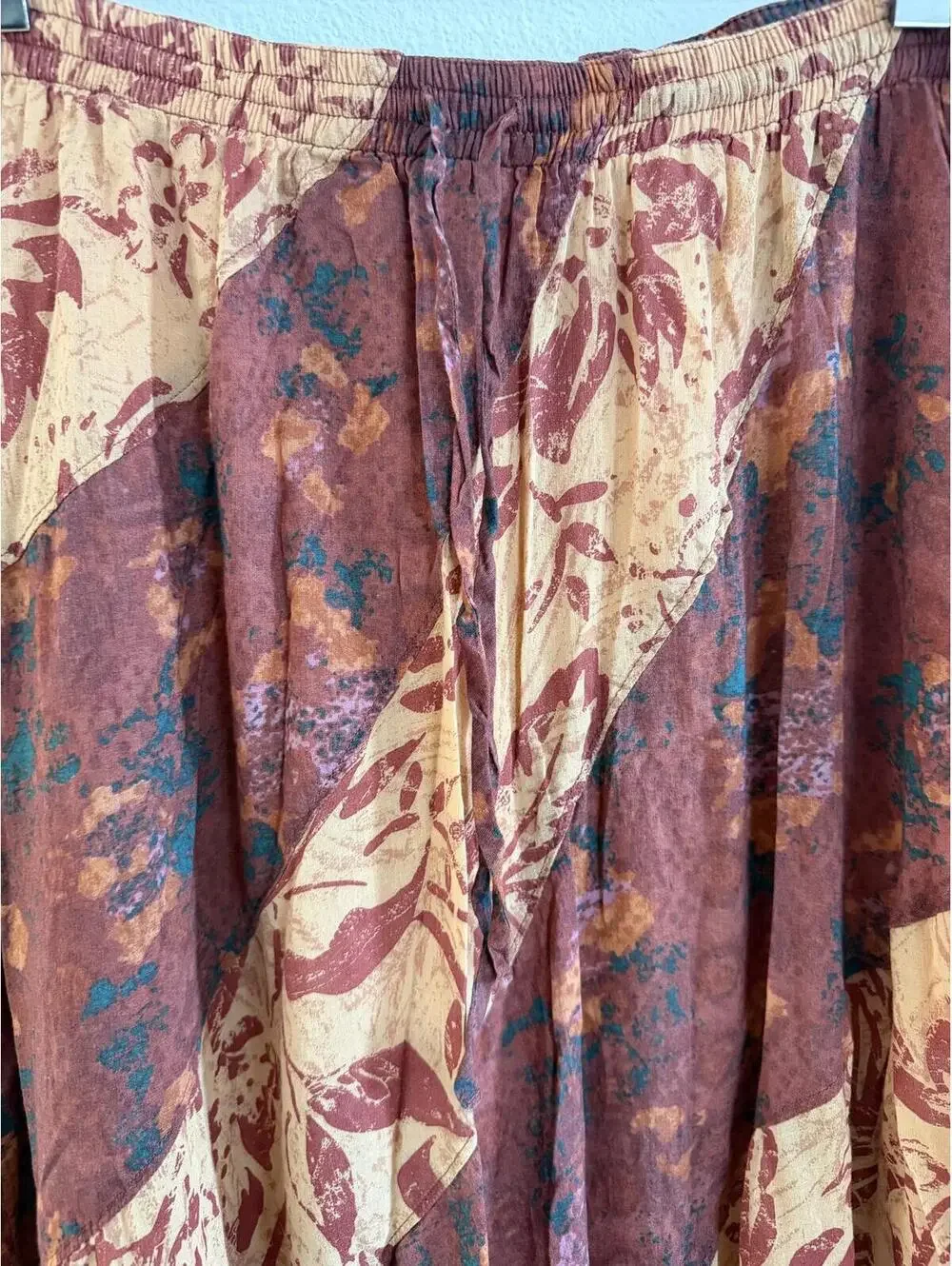Free People | Skirts | Free People Jackie Floral Maxi Skirt Red Sz S ...